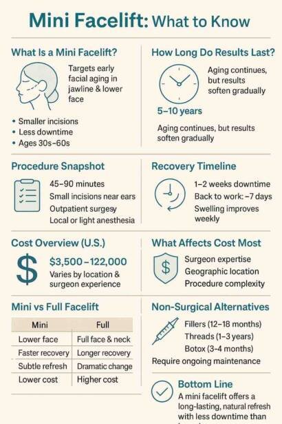 How Much Is a Mini Facelift? Complete Cost Guide