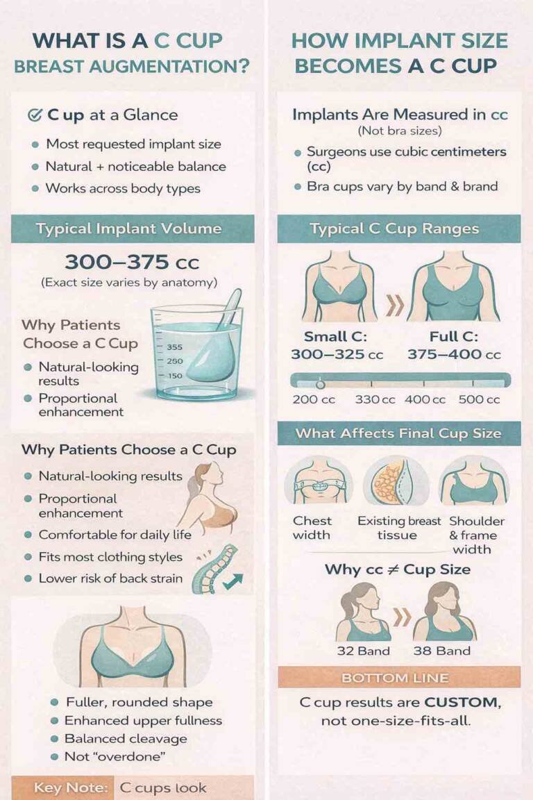 C Cup Breast Implants: Your Guide to Sizing